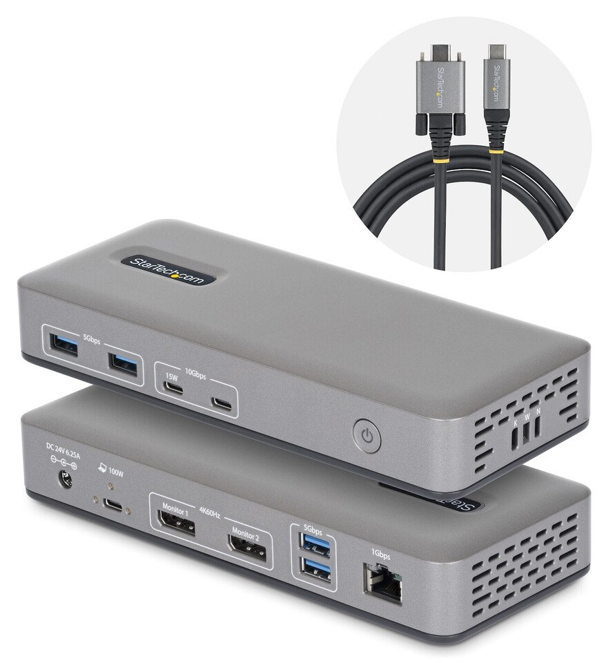 StarTech lanza nuevas estaciones de acoplamiento MST para portátiles ...