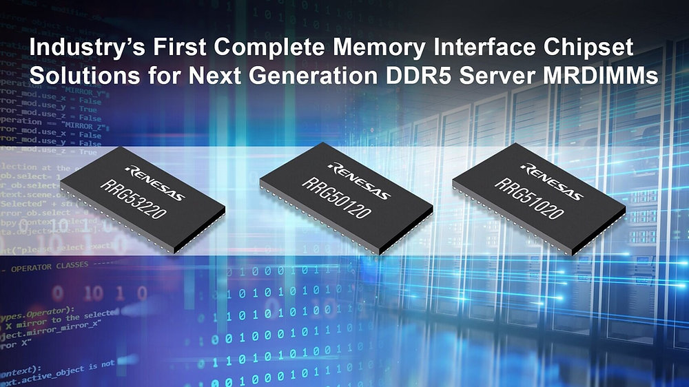 Renesas presenta el primer chipset completo de la industria para ...