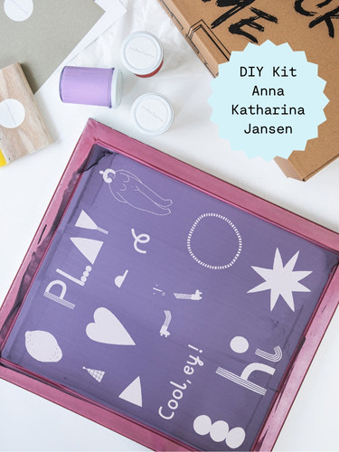 Siebdruck DIY Kit "Anna Katharina Jansen" | Silberfabrik