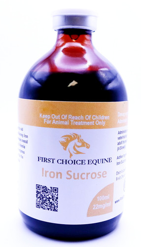 Iron Sucrose (Hippiron) 22mg/ml 100ml | First Choice Equine