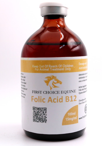 Folic Acid B12 100ml | First Choice Equine