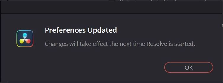 Changer la langue sur DaVinci Resolve Changer la langue sur DaVinci Resolve