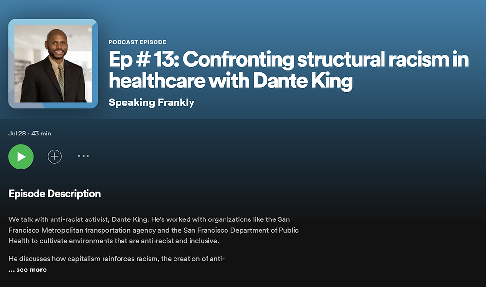 Confronting Structural Racism in Healthcare