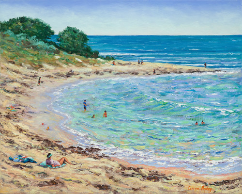 Falcon Bay Beach - Fine Art Paper Print | corrinerapley