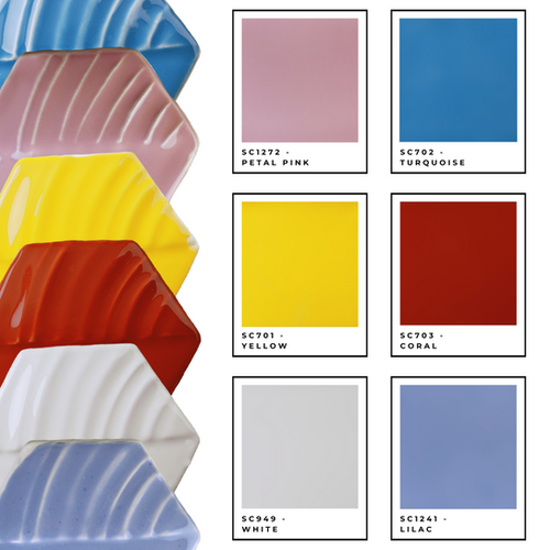 Ceramic Stain Starter Pack - Perfect Pastels | Sneyd Ceramics