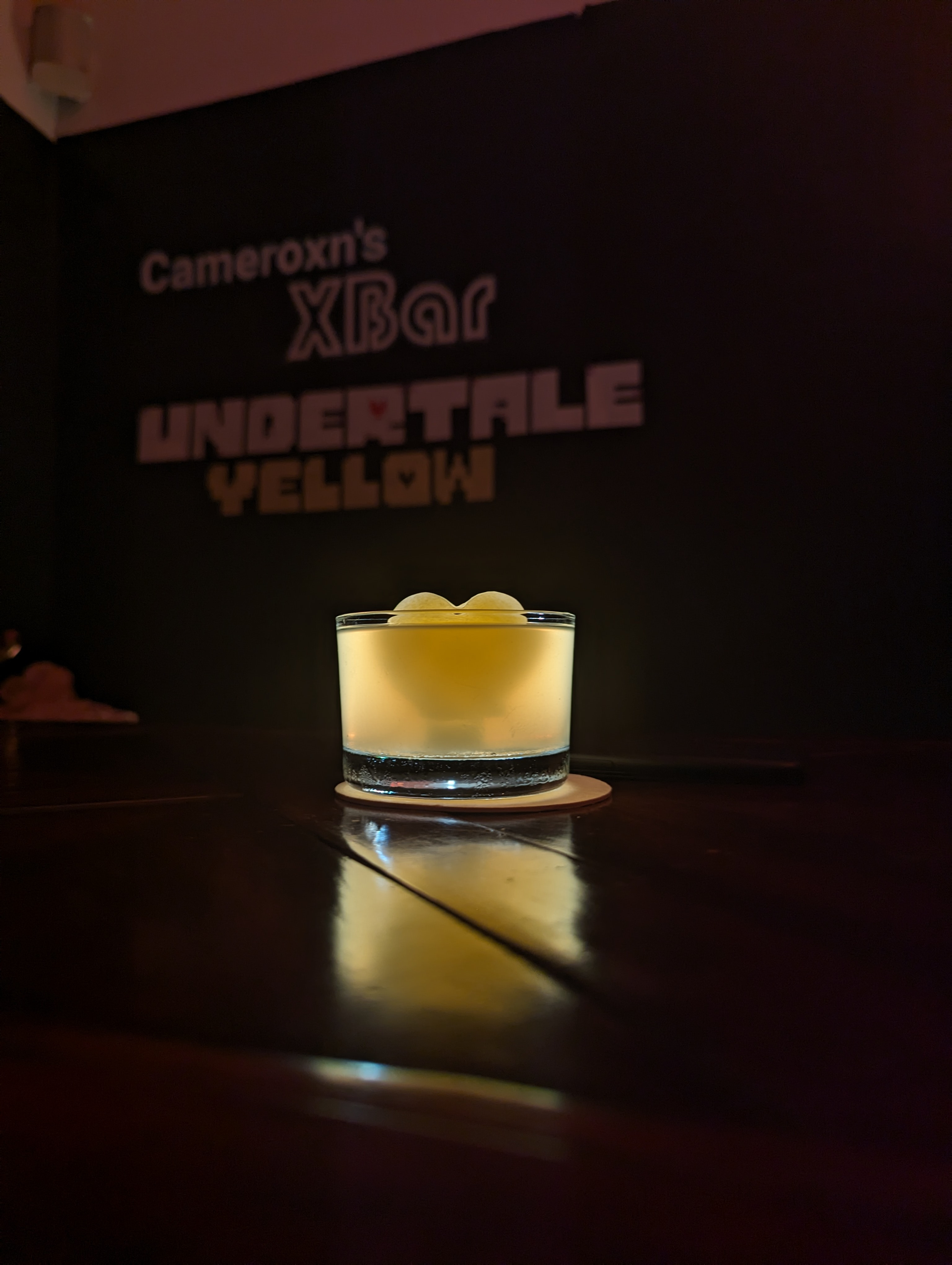 JUSTICE Cocktail Recipe inspired by UNDERTALE | CameroxnWithAnX