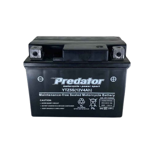 Predator YTZ5S 12V Motorcycle Battery | Motorsport Batteries