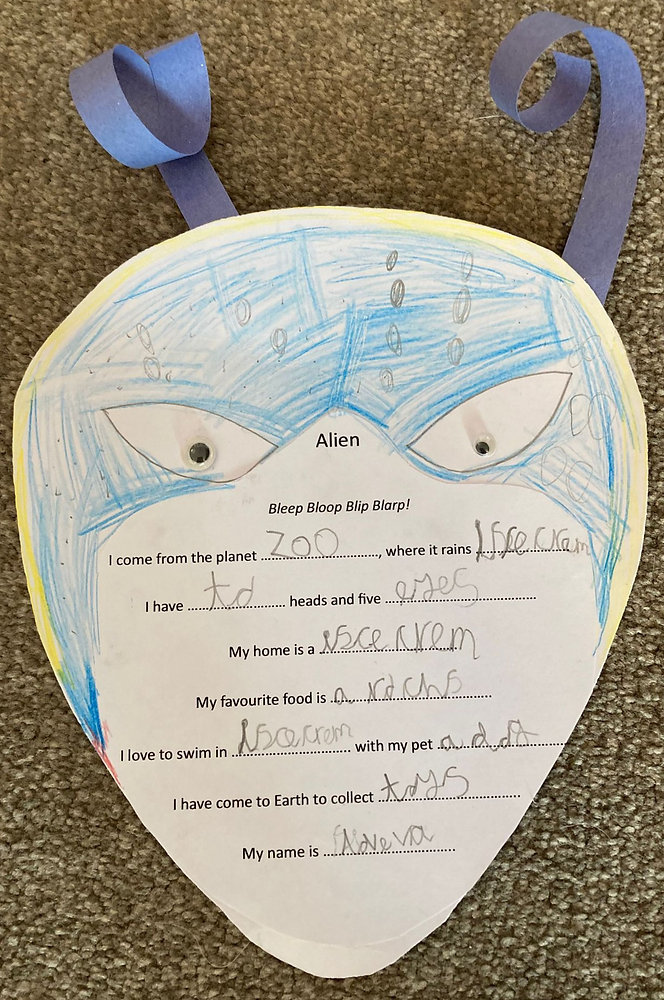 KS1 Poetry Club: Alien Poems