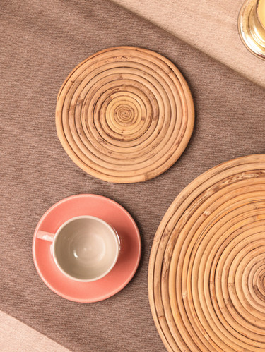 Round Cane Table Mat | Vanchai