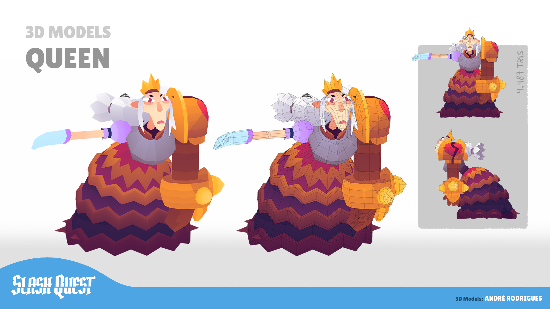 Slash Quest 3D Models | Andre Rodrigues