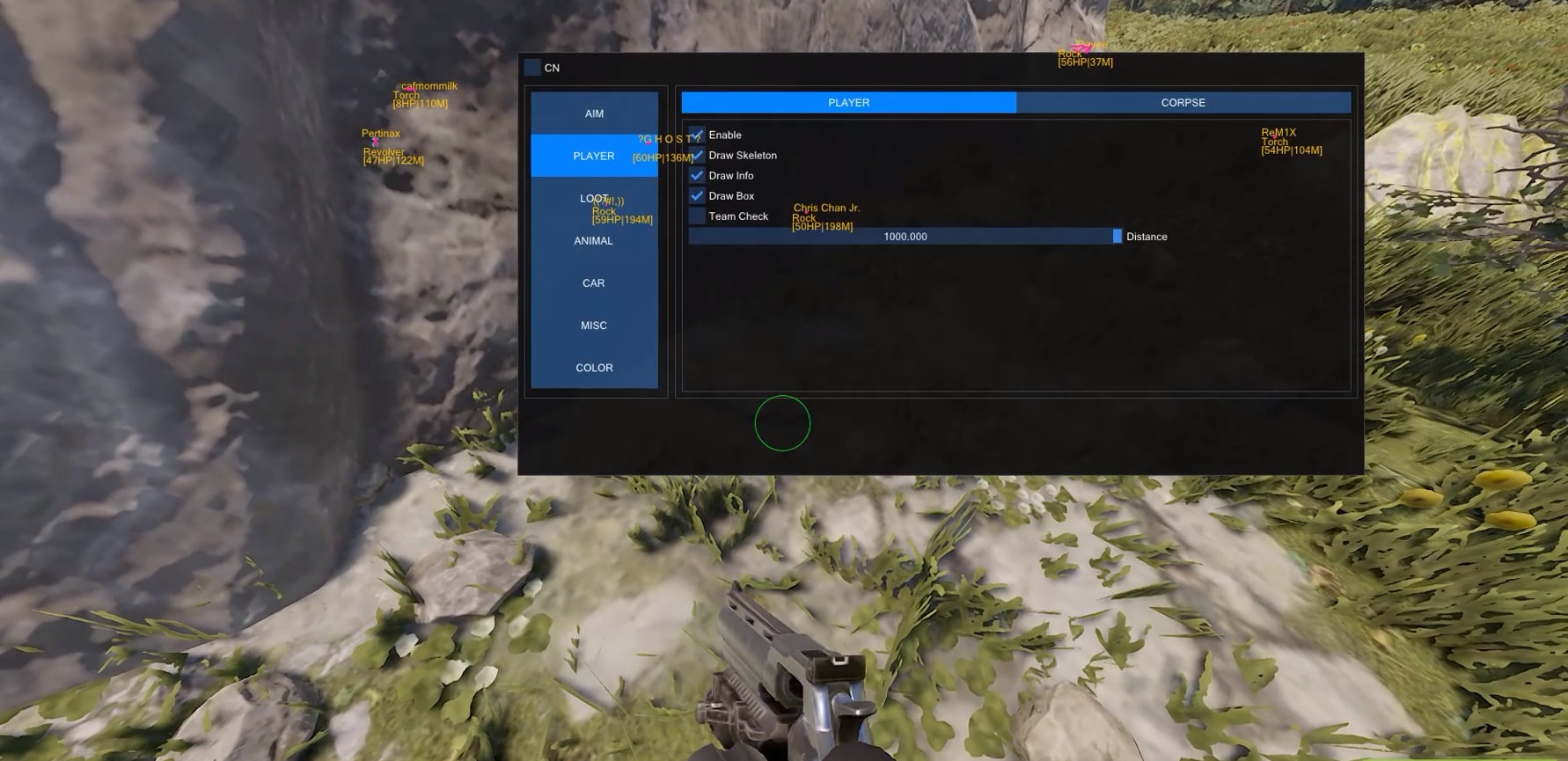 Hyde Haval Rust Cheat & Hack - Aimbot, wallhack, colors, free cam, no ...