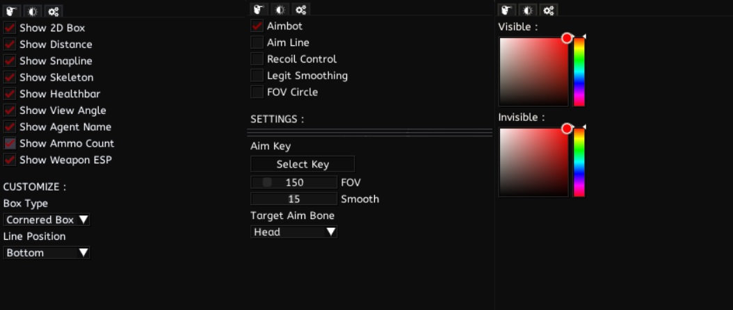 Frost Valorant Hack & Cheat - Aimbot, wallhack, box, colors and more ...
