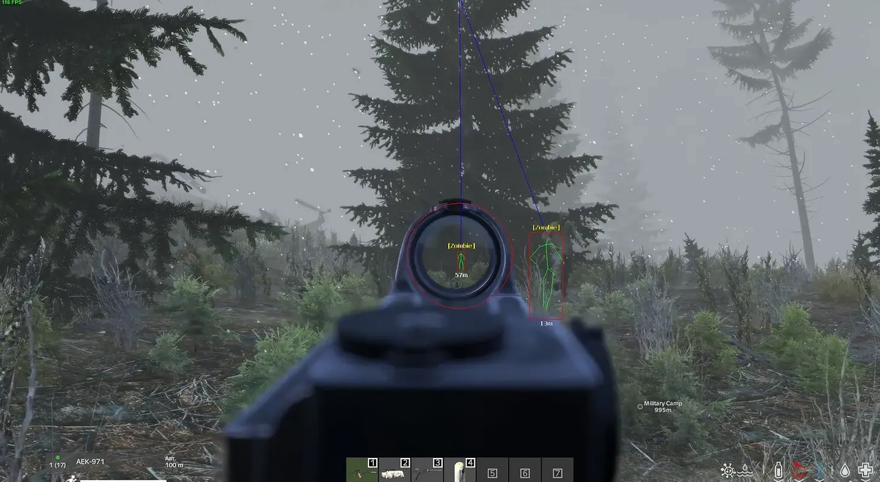 Dayz BTG Cheat - Aimbot, visuals, wallhack, misc - CiroScript