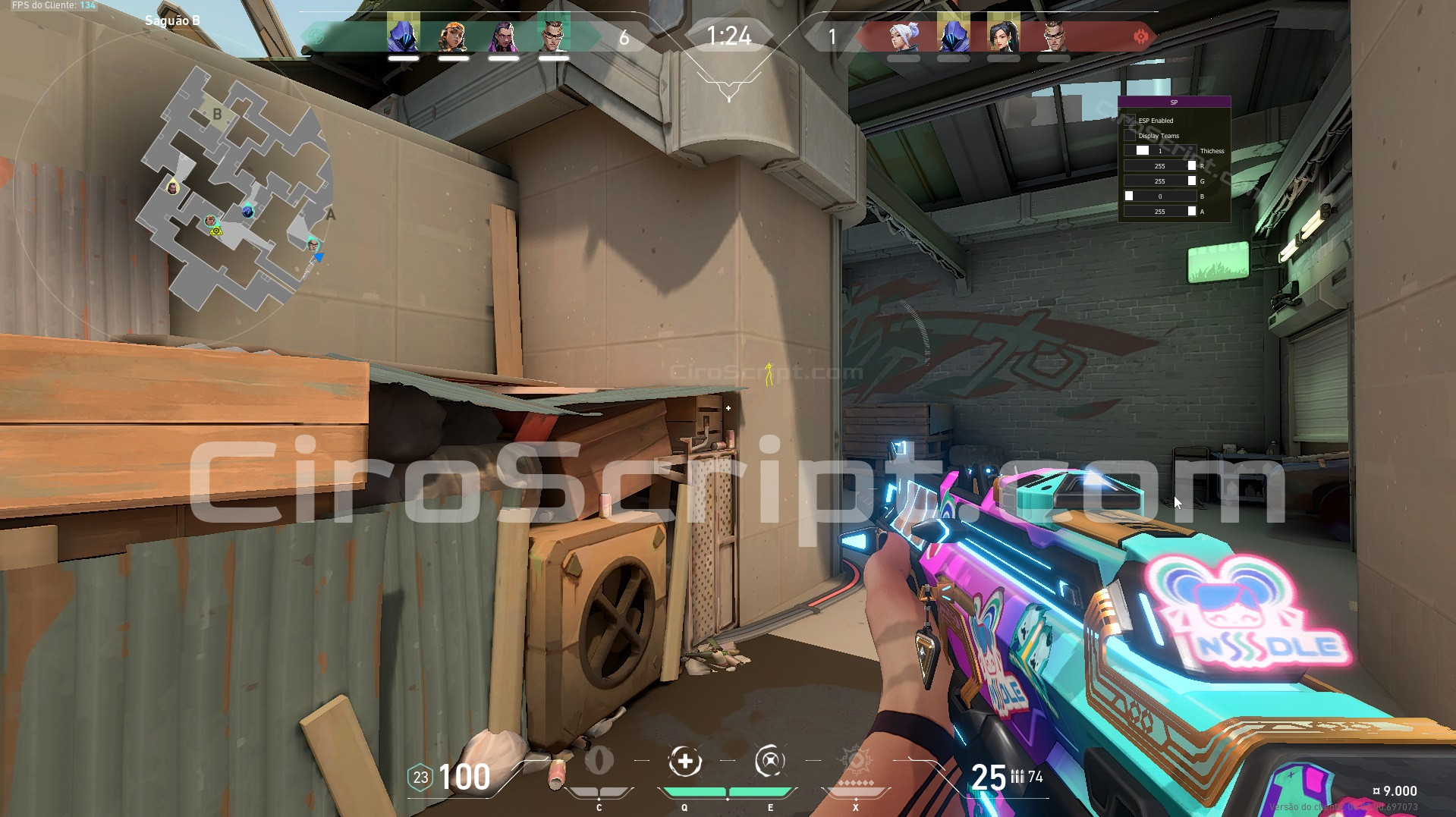 SP Wallhack VALORANT - ONLY ESP wallhack, no more - CiroScript