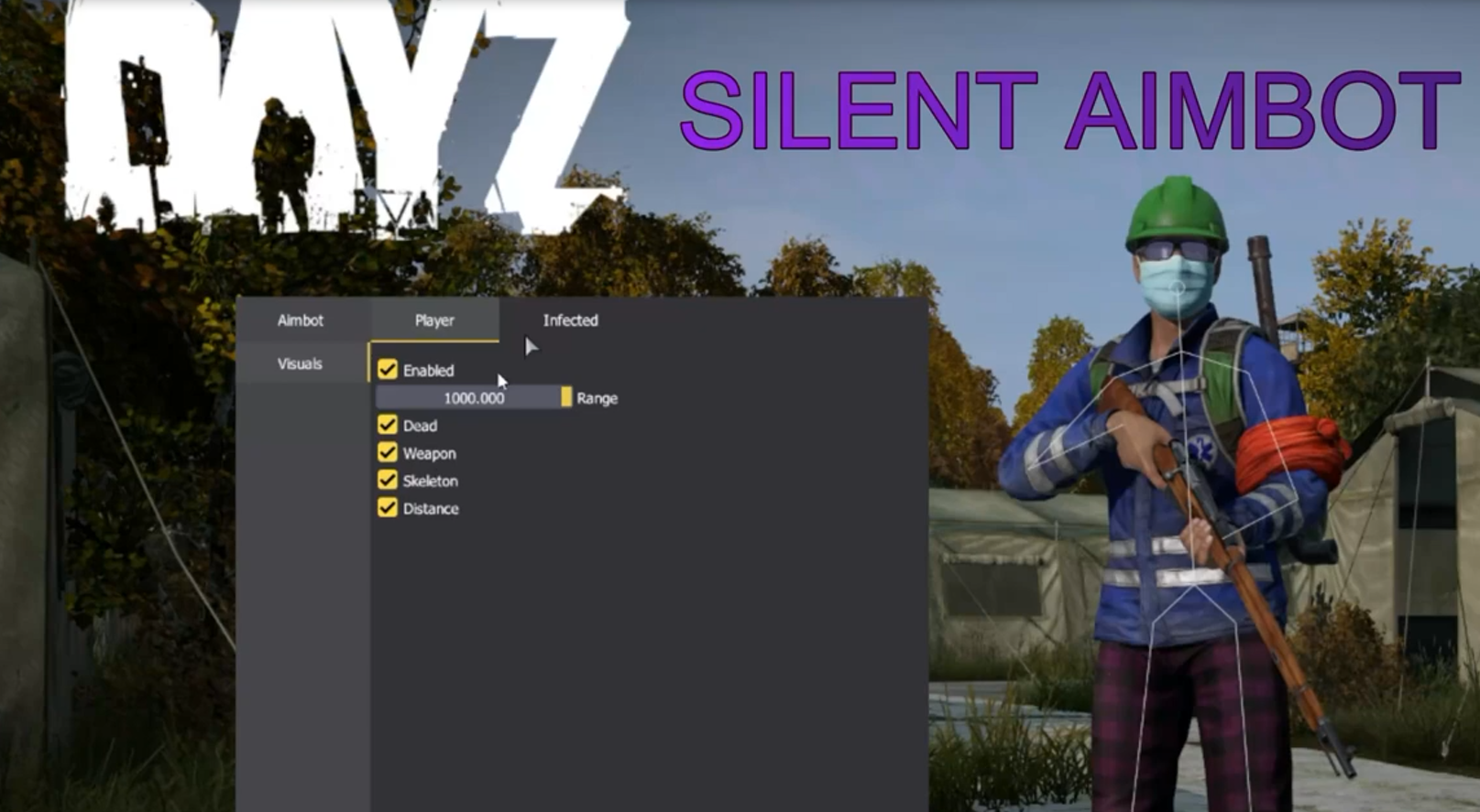 GOD Mutant Dayz CHEAT - Aimbot, wallhack esp, distance, skeleton ...