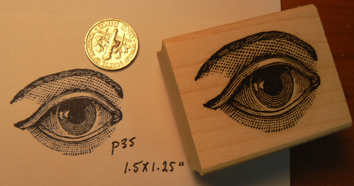 P35 Eye rubber stamp | My Site 8