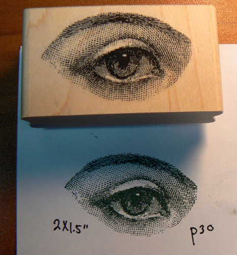 Eye rubber stamp, victorian style WM P30 | My Site 8