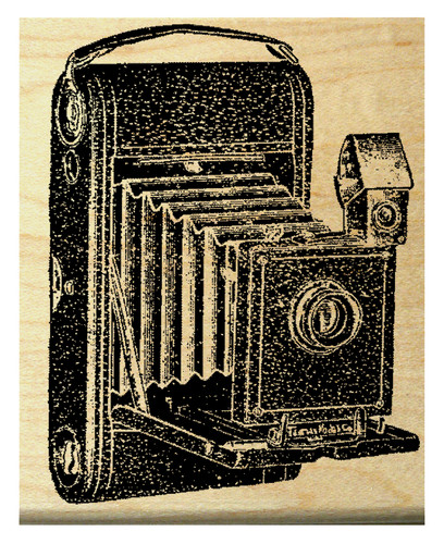 P18 Vintage Kodak Camera Rubber Stamp | My Site 8