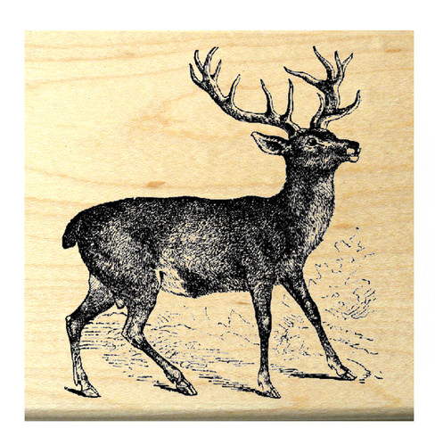P4 Deer Rubber Stamp | My Site 8