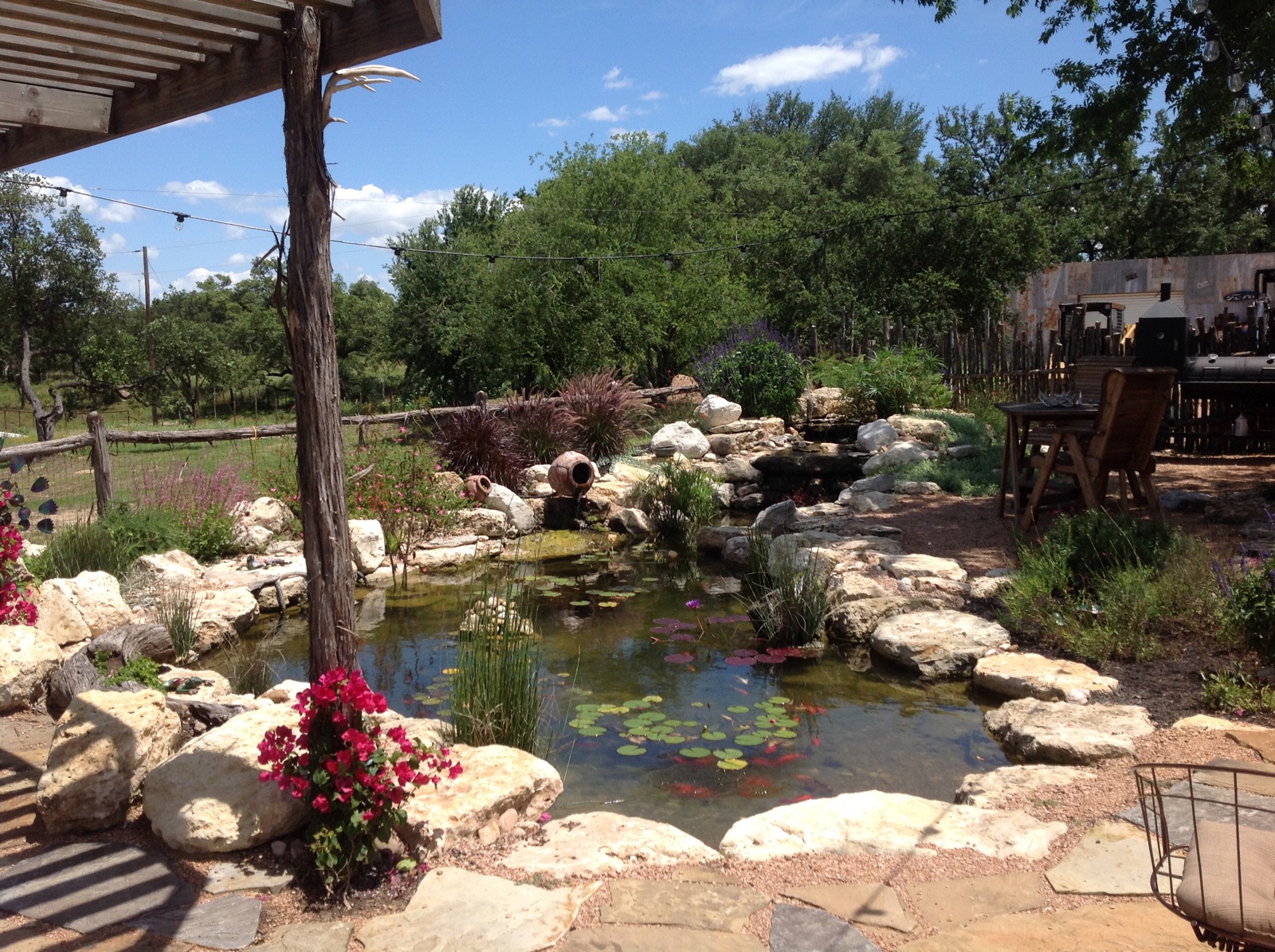 Concrete, metal buildings, barndominiums, water features