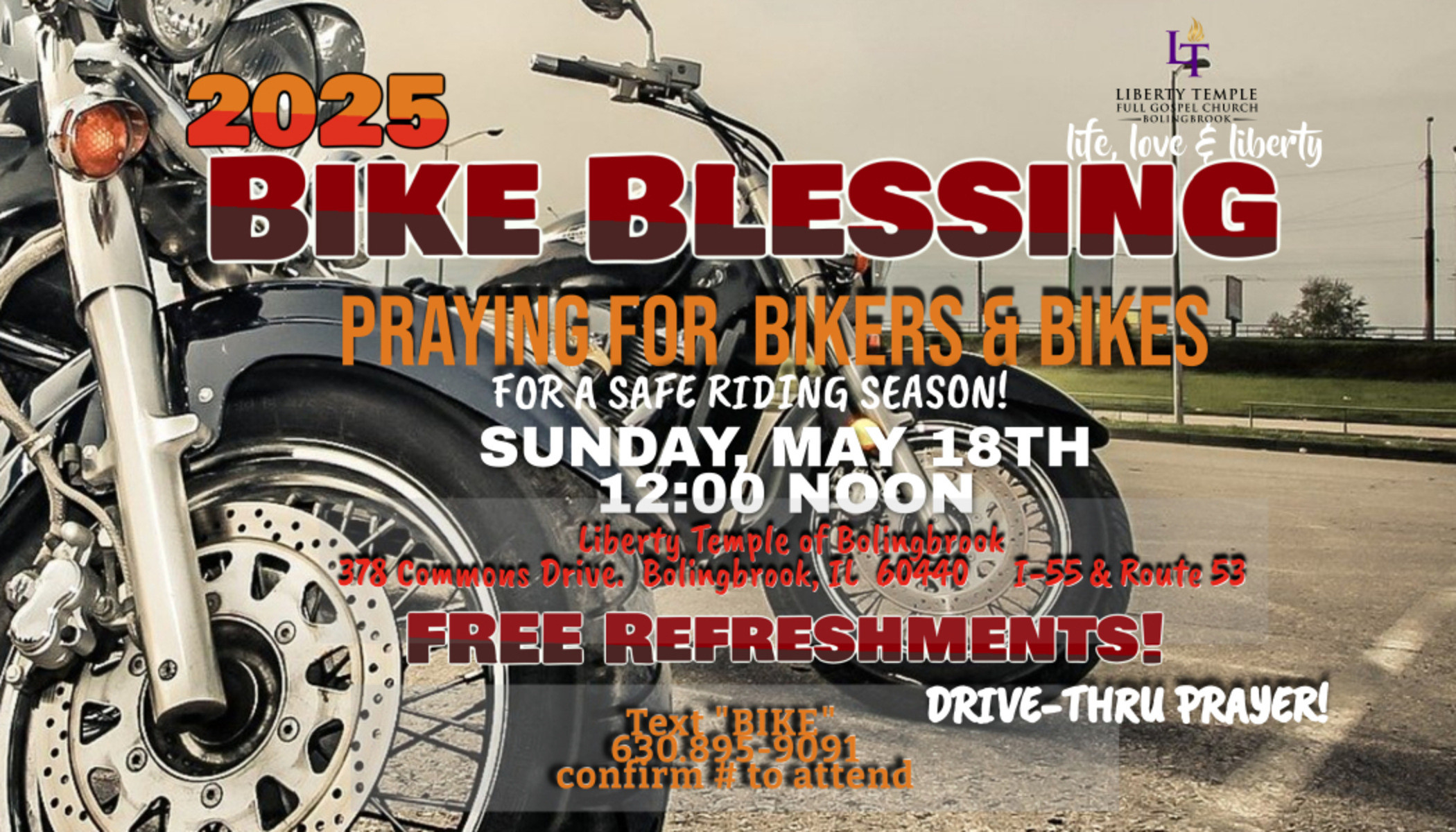 2025 Annual Motorcycle Bike & Biker Blessing | Mysite