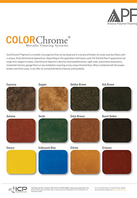COLOR CHARTS | Texas | DecorativeCS