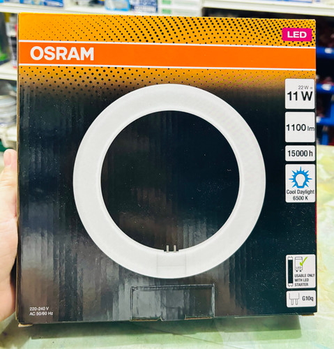 OSRAM 11W CIRCULAR WHITE LED TUBE EM22 | Bee Huat Dept Store