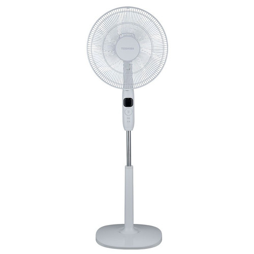 *Climate Voucher* Toshiba 16" Stand Fan F-LSD10(W)SG | Bee Huat Dept Store