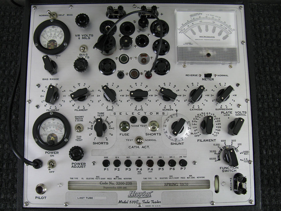 Tube Testers | Hickok Meters 2/3