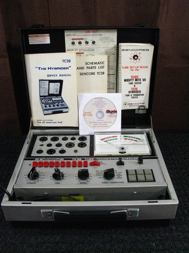Sencore TC28 Mighty Mite VII Tube Tester *Calibrated* Solid State ...