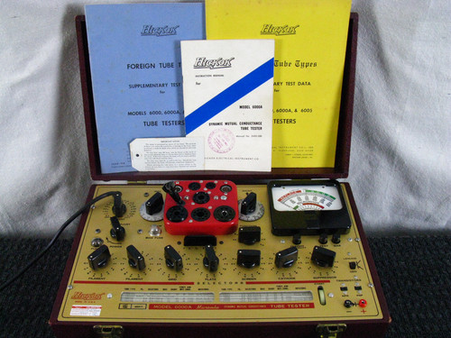 Hickok 6000A Mutual Conductance TubeTube Tester | Hickok Meters