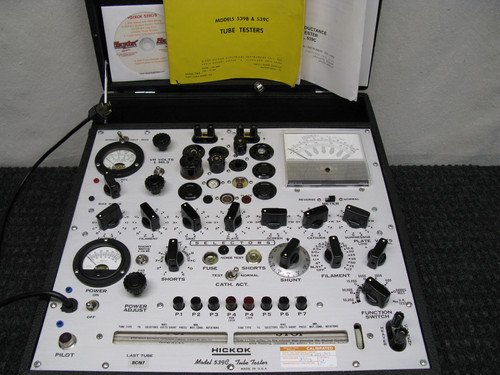 Hickok 539C Tube Tester - AC Line & Bias Jacks - Clean & Calibrated ...