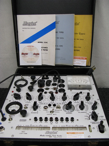 Hickok 539C Tube Tester - New Bias Meter - AC & Bias Jacks - Calibrated ...