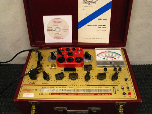 Hickok 6000A Mutual Conductance TubeTube Tester | Hickok Meters