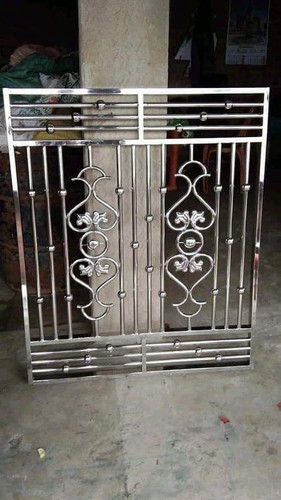 New stylish window grill design steel, Get latest price per ft ...