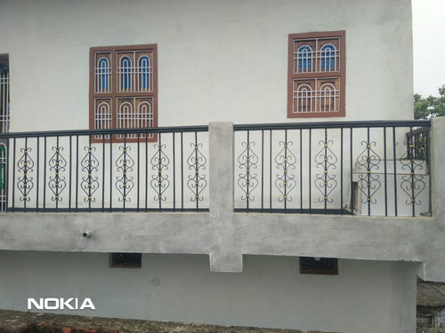 Balcony iron railings | Fabricators | Balcony iron step railing design ...