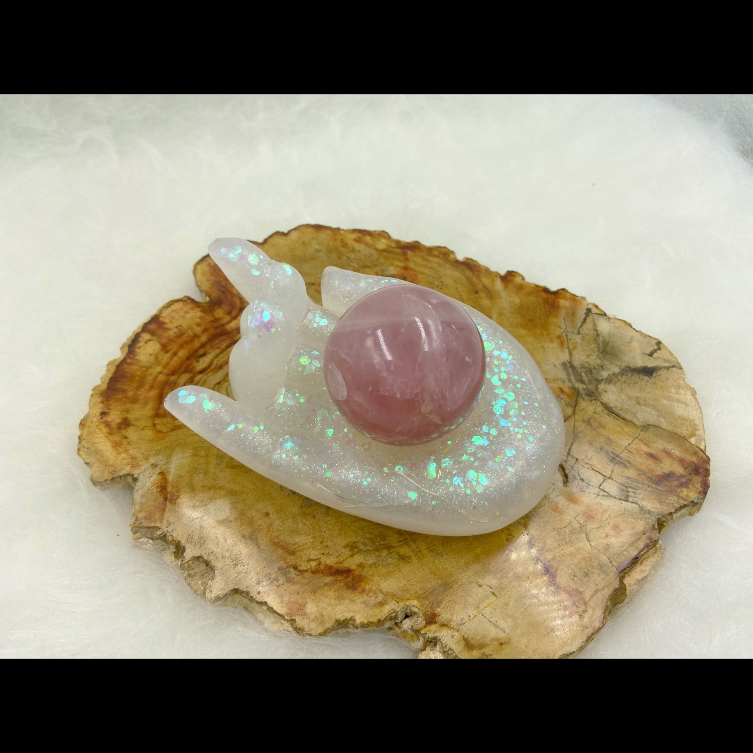 Home & Living Home Décor Buddha Hand Sphere Stands. Rocks & Geodes etna ...