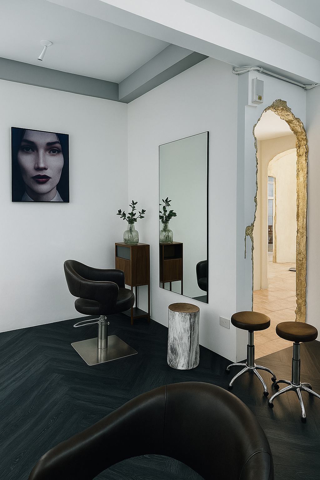 SS Hair A Studio Reimagined: From Blank Space to Temporal Narrative | FADA
