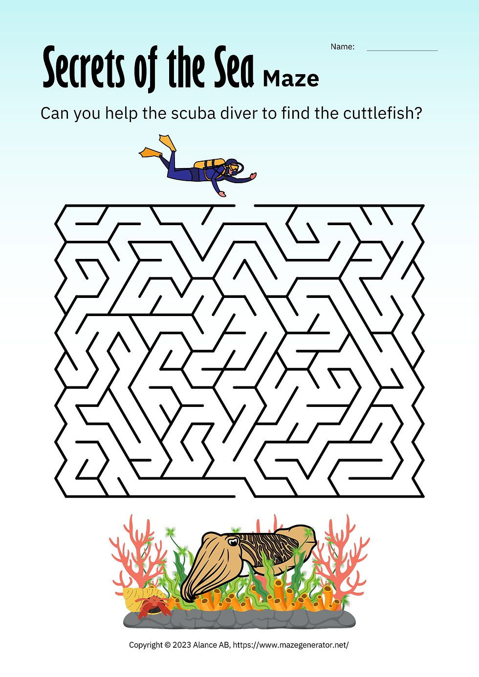 Mazes | Secrets of the Sea