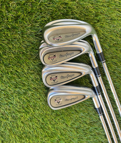 Macgregor Irons (4, 5, 7 & SW) M455 V – FOIL FORGED (Right Handed ...