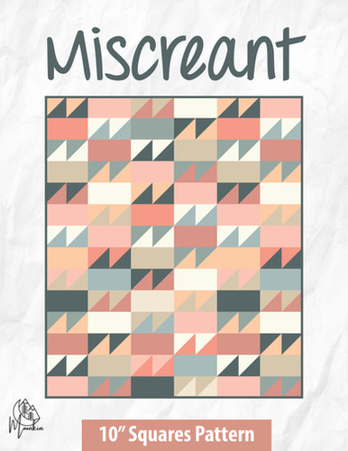 Miscreant | Layer Cake Pattern | Moonkin Stitchery