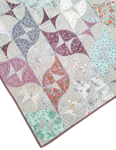 Curvy Herringbone | Layer Cake Pattern | Moonkin Stitchery