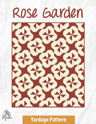 Rose Garden | Yardage Pattern | Moonkin Stitchery