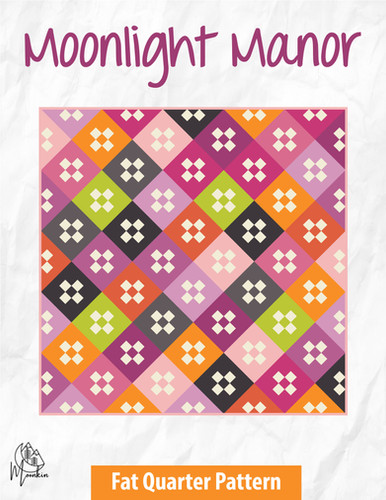 Moonlight Manor | Fat Quarter Pattern | Moonkin Stitchery