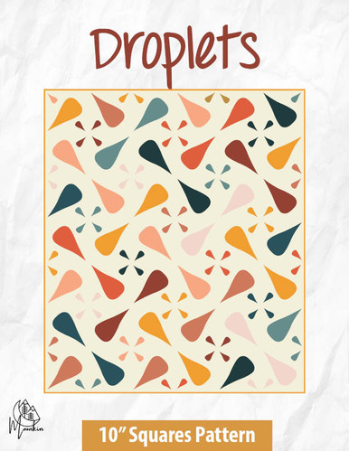 Droplets | Layer Cake Pattern | Moonkin Stitchery