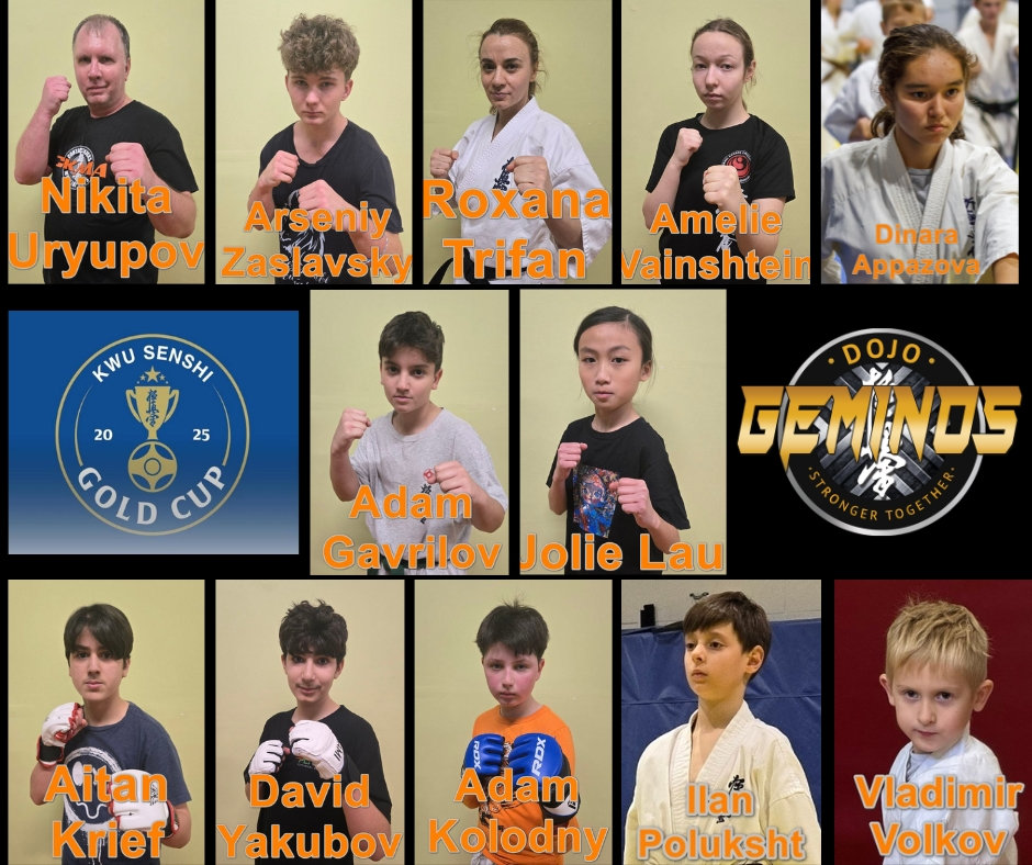 🔥 Geminos Dojo Team is ready for battle!