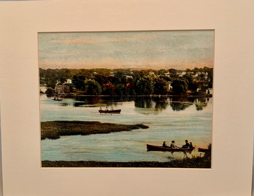Wappingers Lake and Village ~ Vintage Postcard Print | WHS