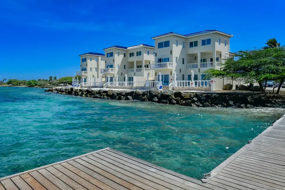 Three seperate Oceanfront Residences for Sale in Savaneta | Aruba Island