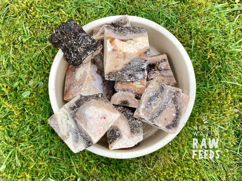 Boneless Tripe Chunks 1kg | NorthWales Raw Feeds