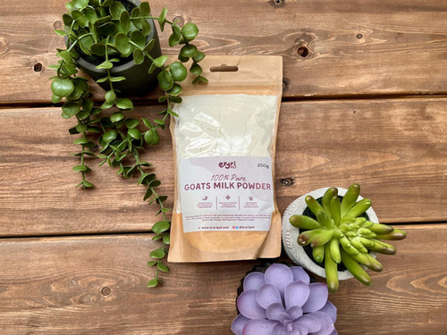 100% Pure Goats Milk Powder 250g by Eryri Pet | NorthWales Raw Feeds
